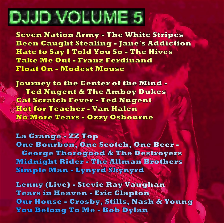 DJJD Music: DJJD Volume 5