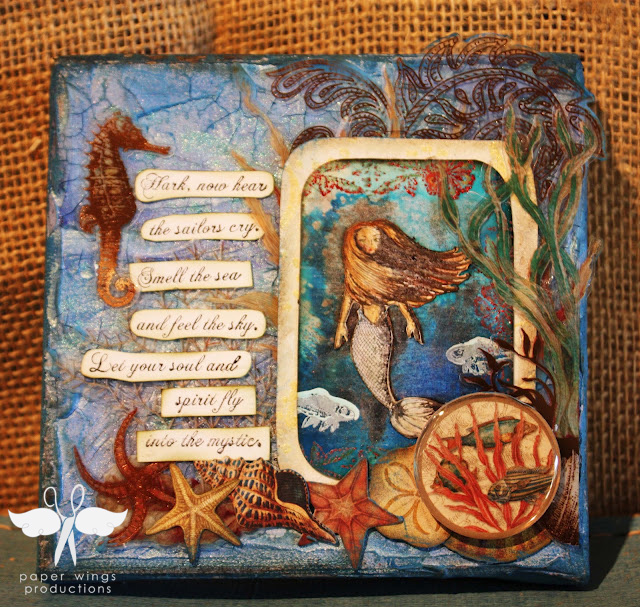 The Aviary: Feature Friday Mermaid Collage with Norma G