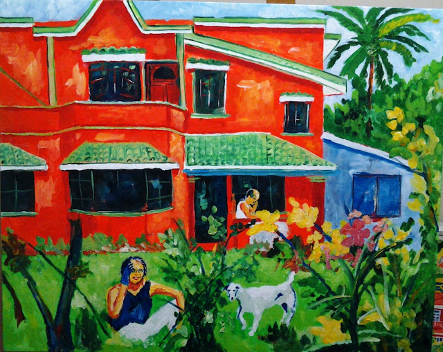 Painting 'Home': Fruit of a Long Weekend - Voyager-3