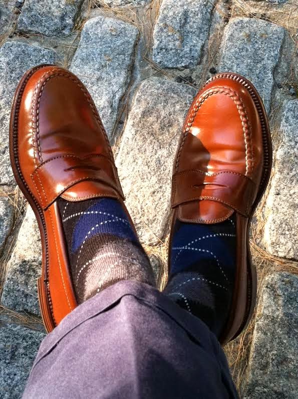 Shell Cordovan creases | Men's Clothing Forums