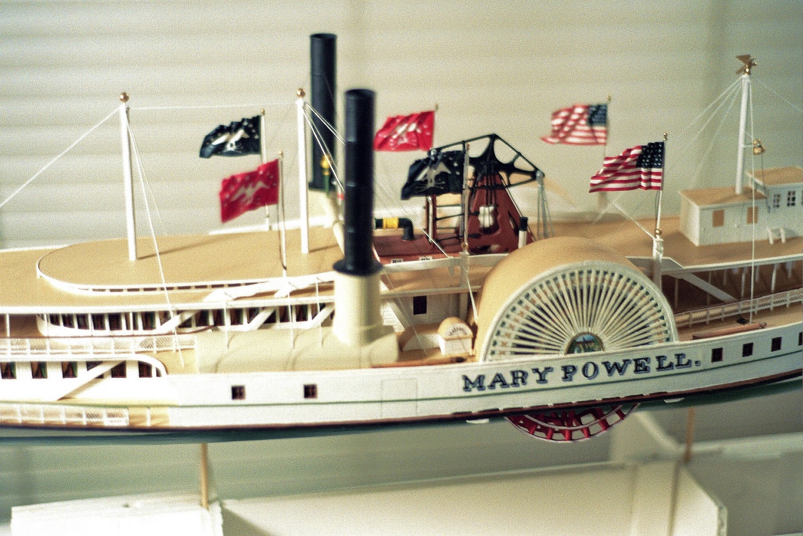 Hudson River Model Steamboats: MARY POWELL c.1861 - a rare model / Part ...
