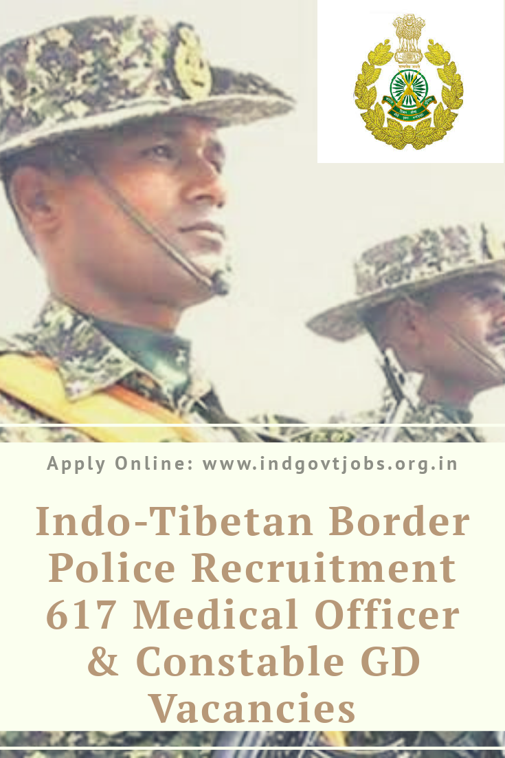 Indo-Tibetan Border Police, ITBP Recruitment 2020 - Apply Online for ...