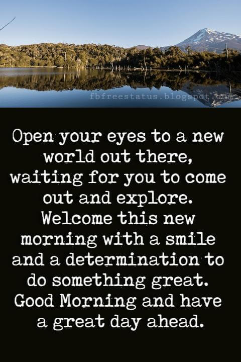 Good Morning Text Messages with Beautiful Morning Pictures