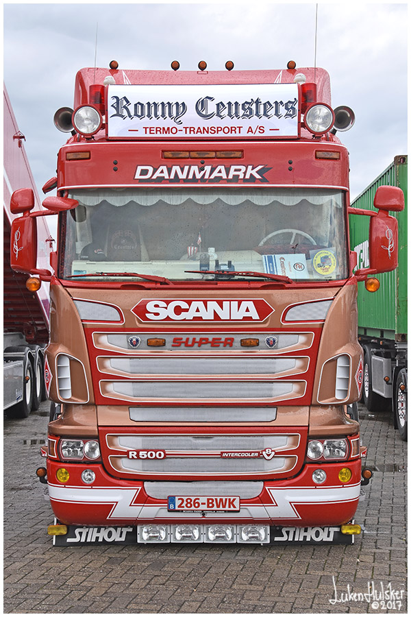 SCANIA: Scania R500 V8 Ronny Ceusters Termo-Transport A/S Danmark (B)