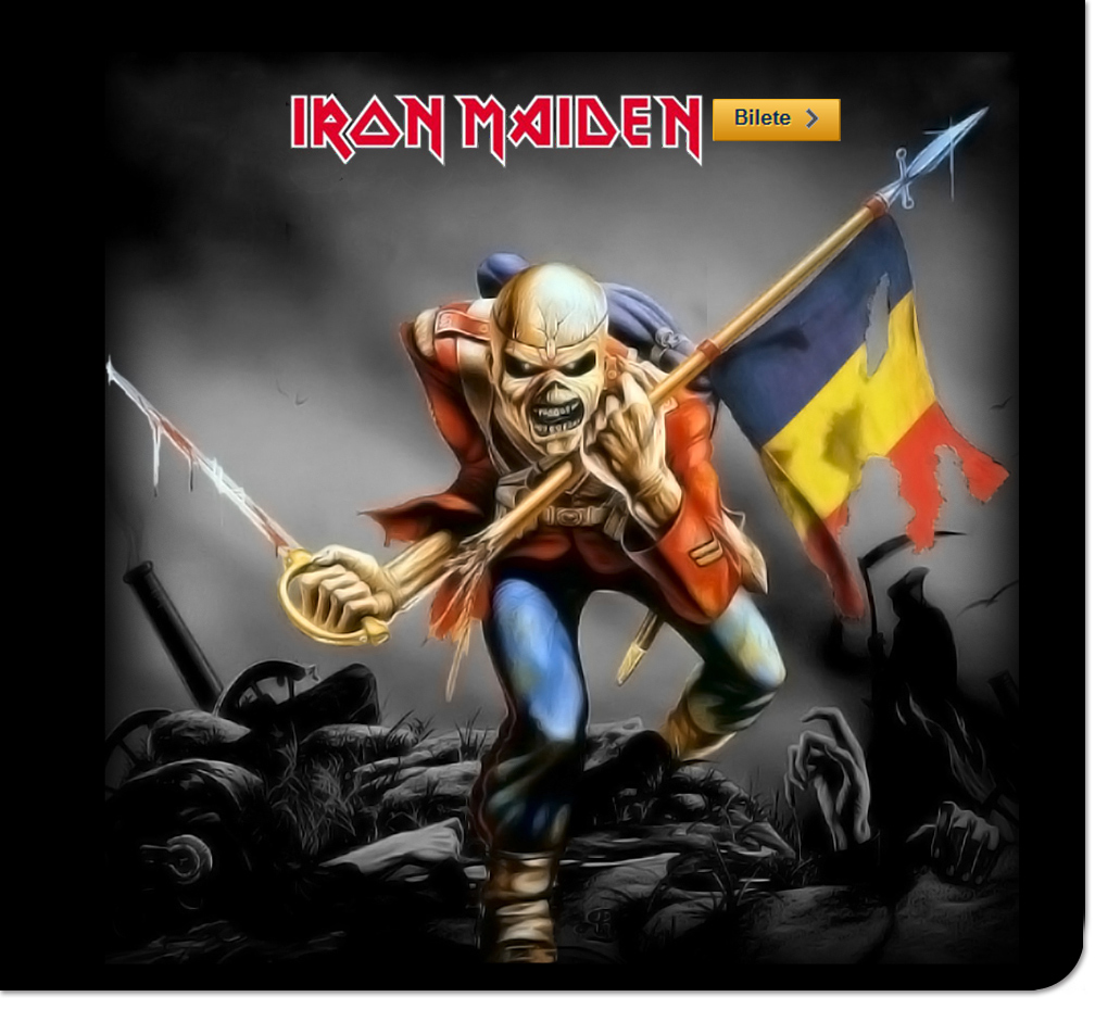 ALD's MOVIELAND: Iron Maiden la Bucuresti din nou