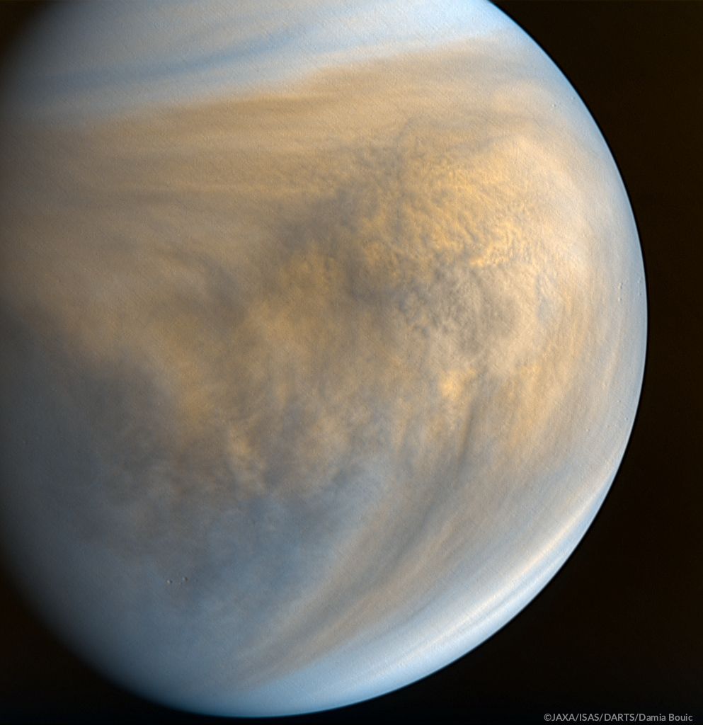 Probe “Akatsuki” received amazing photos of Venus
