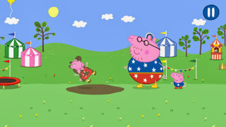 Kids' app review : Daddy Pig’s Puddle Jump | Look Look Look Draw