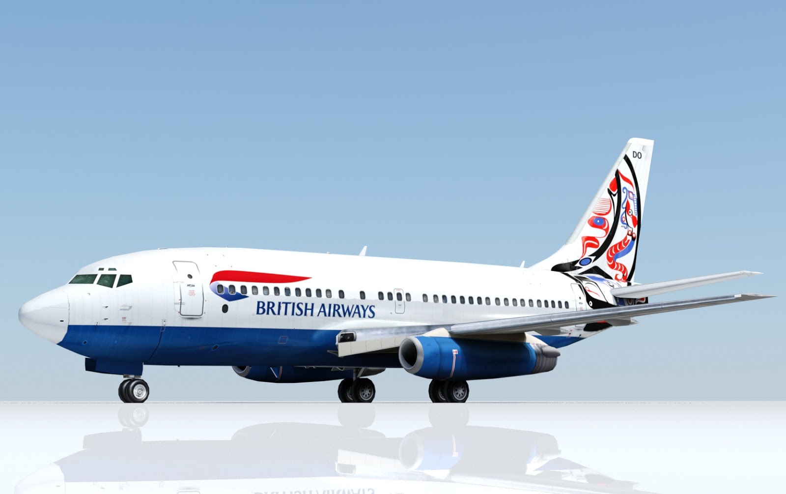 HANGARCEROUNO: B732 static