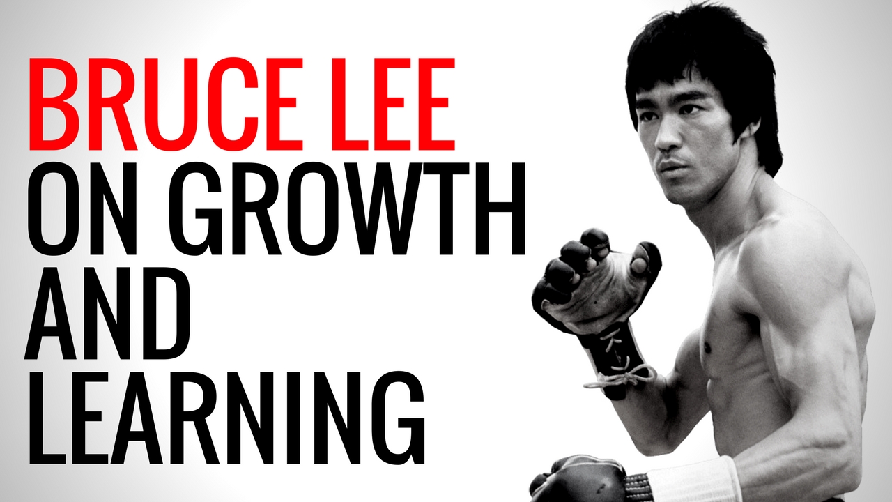 Part #1 - BRUCE LEE | Quotes on Growth and Learning.|
