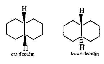 Phân tích về Đồng phân hình học hệ vòng ngưng tụ | hoa hoc chuyen nganh