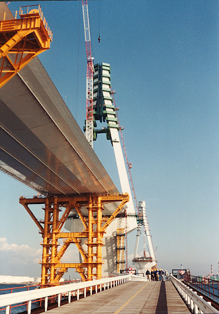 Bridge of the Week: Tokyo Bay Bridges: Tsurumi Tsubasa Bridge (1)