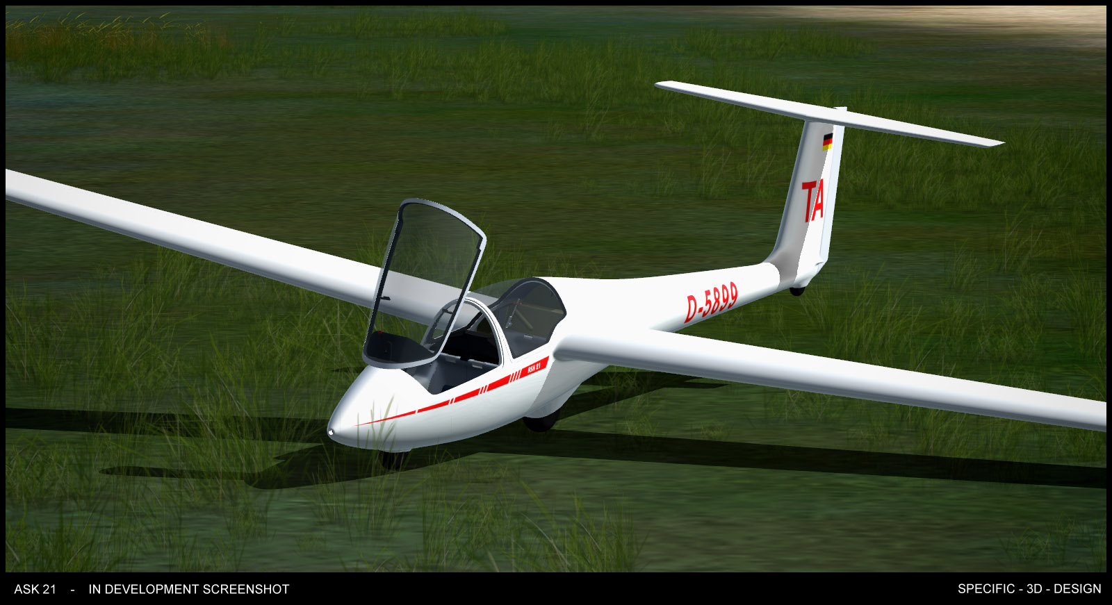 AirDailyX: ASK 21: first external view