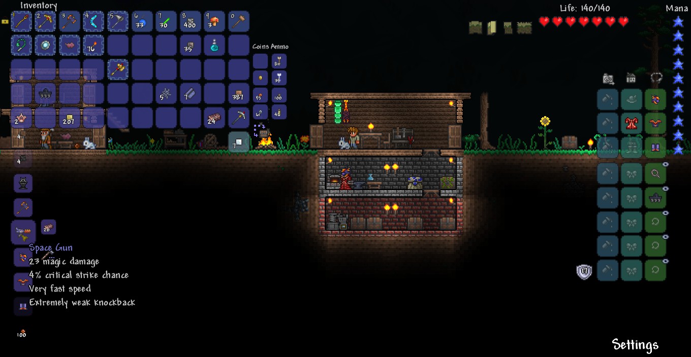 Opachii's Terraria Guides: Space Gun