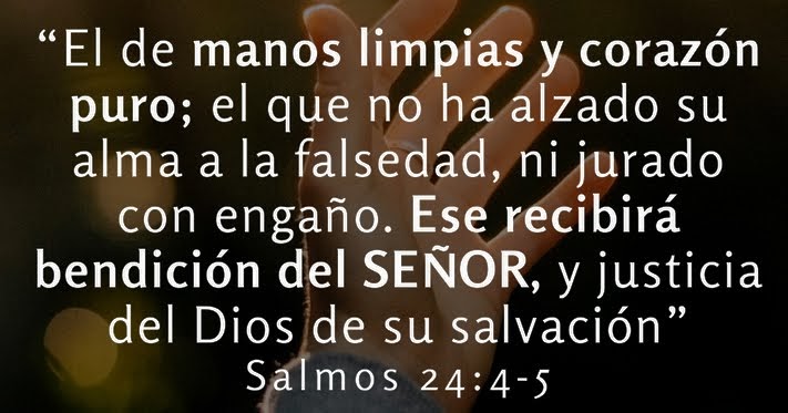 Salmos 24: 4-5 - Versículos Bíblicos