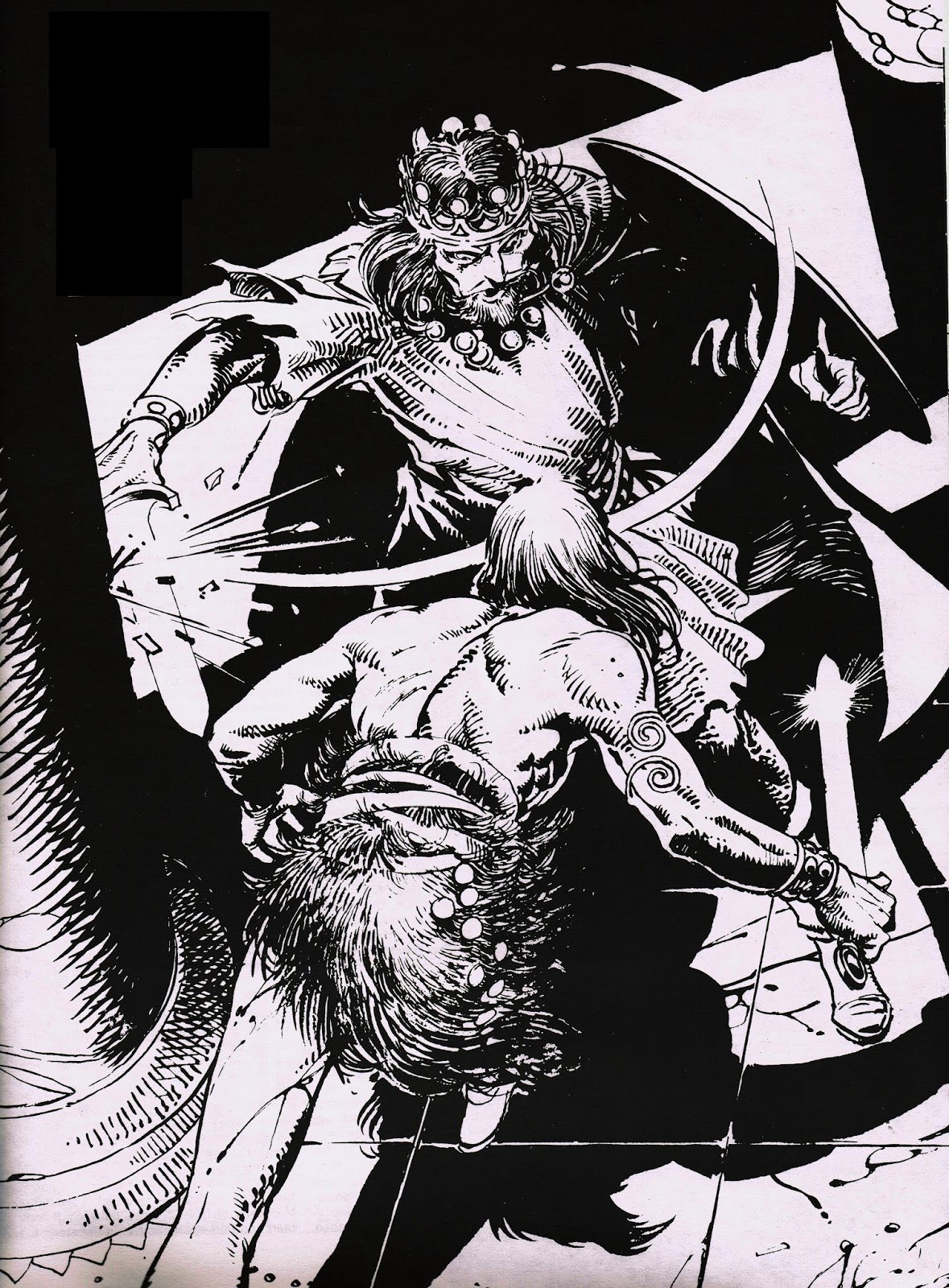 Cap'n's Comics: Man! Mandro by Barry Smith