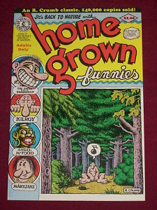POP CULTURE SHOP: ROBERT CRUMB HOME GROWN FUNNIES UNDERGROUND COMIX ...