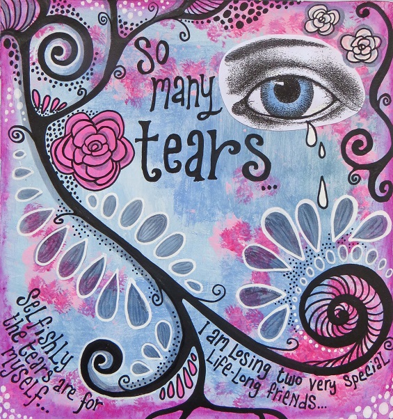 Rosie's Arty Stuff: MANY TEARS ...