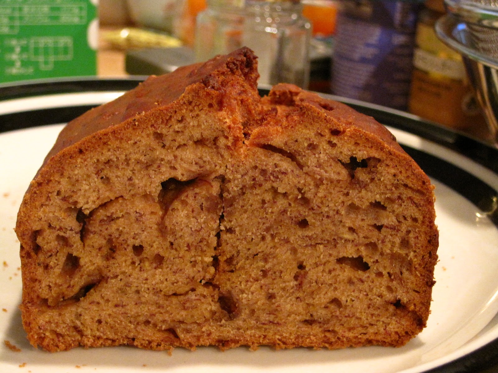 Vegan Marathon Runner: Vegan Banana Bread with Extra Awesome Bananas
