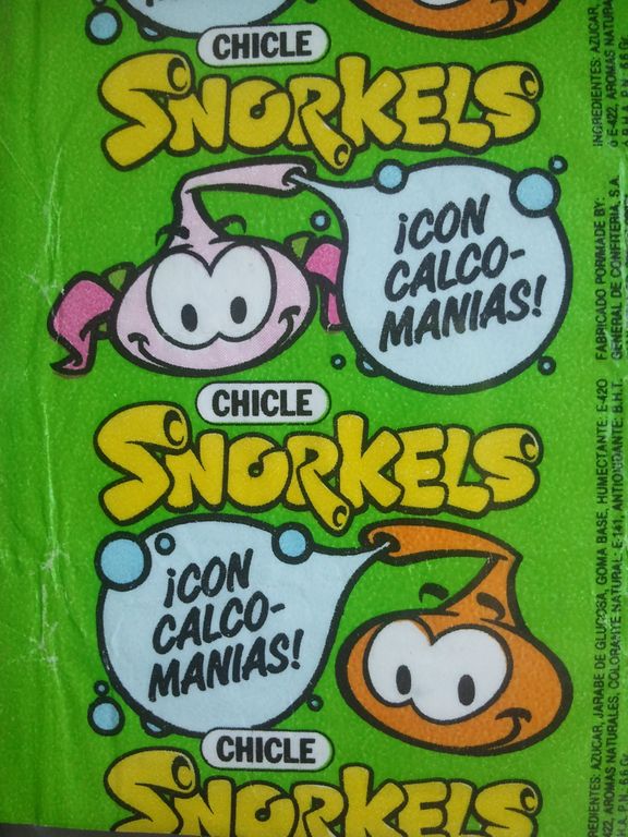 procoleccionismo: Una colección de envoltorios de chicles de los 80 y 90