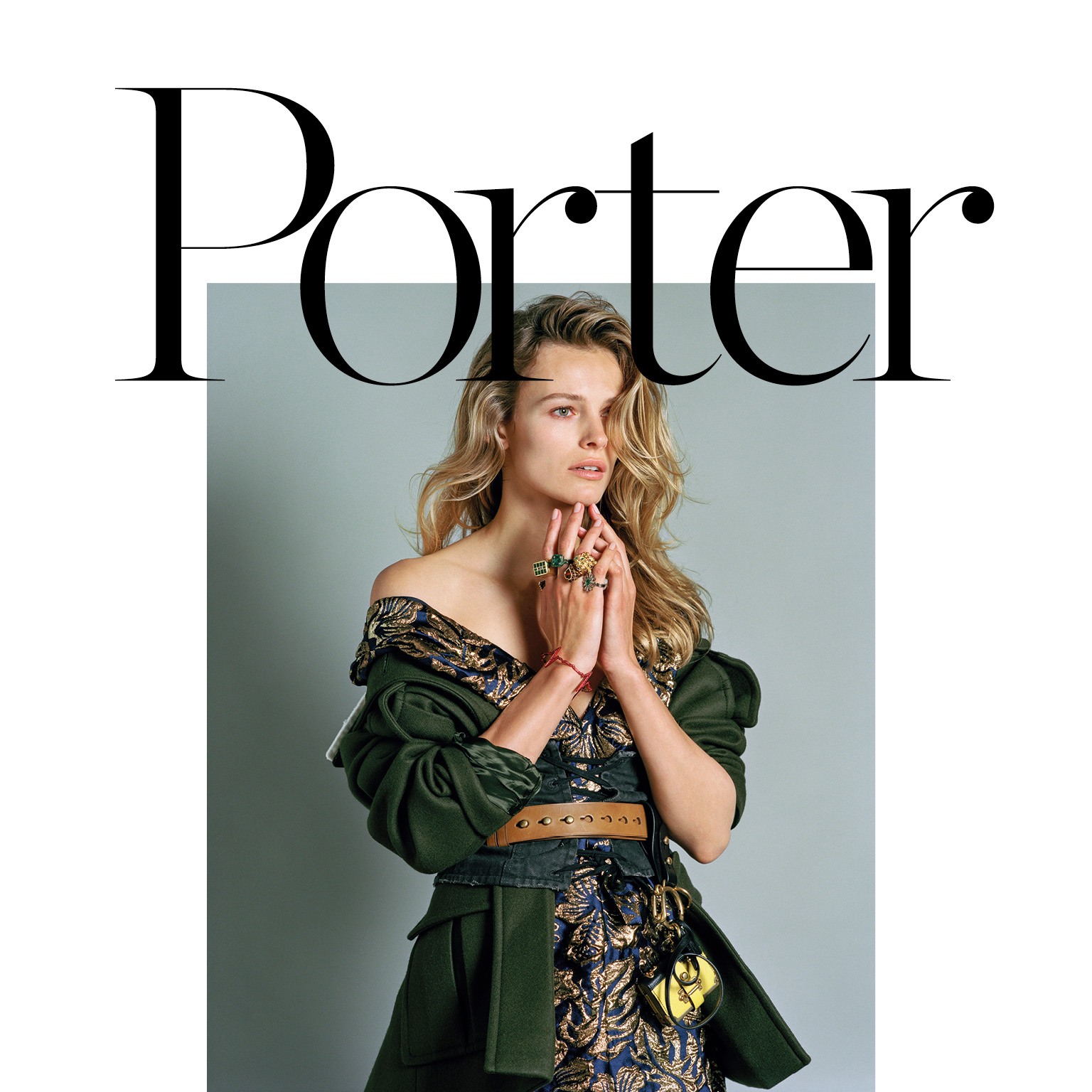 Edita Vilkeviciute in Porter Magazine Fall 2016 #16 by Bruce Weber