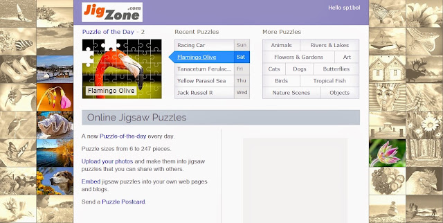Narzędzia i aplikacje internetowe: JigZone