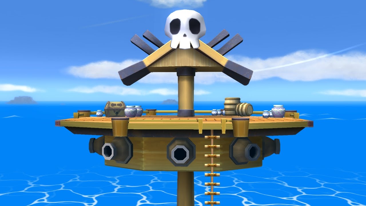 Hyrule Blog - The Zelda Blog: Super Smash Bros. Zelda Stages: Pirate Ship