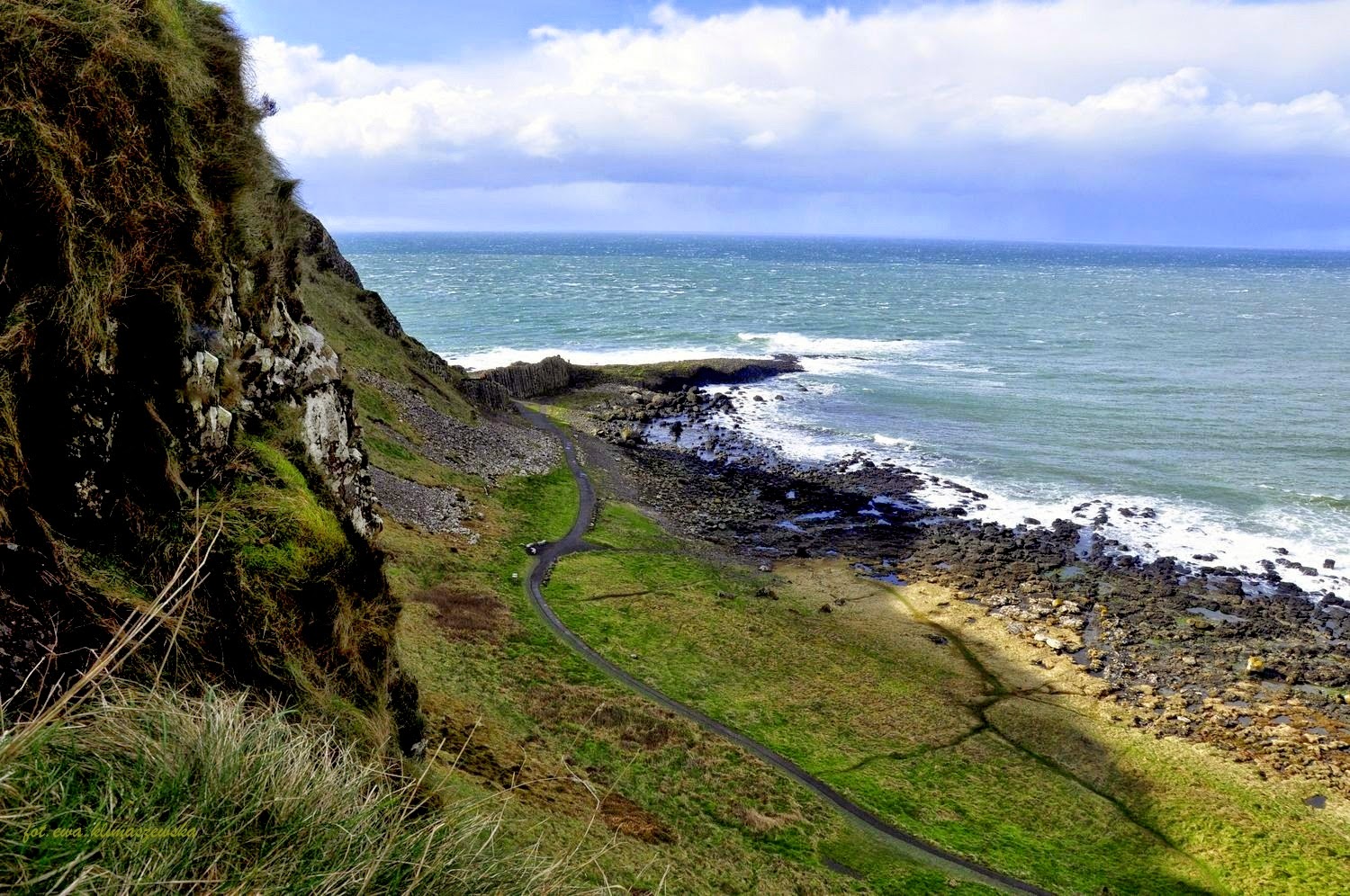 Naprzeciw SZCZĘŚCIU: Grobla Olbrzyma - Giant's Causeway w Północnej ...