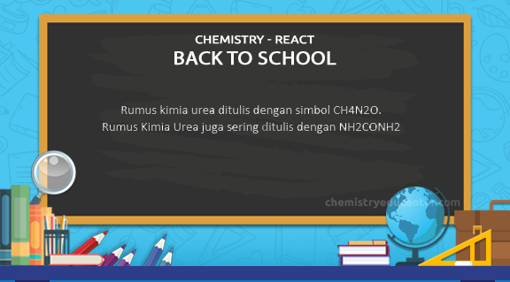 Rumus Kimia Urea Dan Contoh Soalnya Terlengkap - Chemistry - React