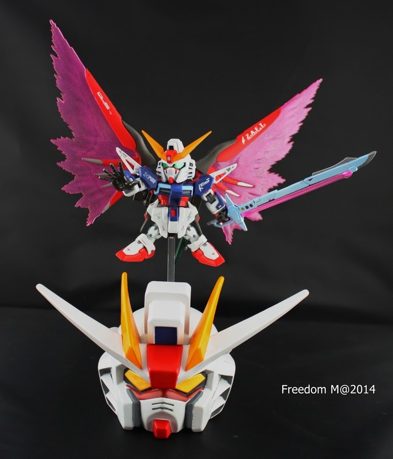 SD Destiny Gundam w/Head Display ~ Gunplanity