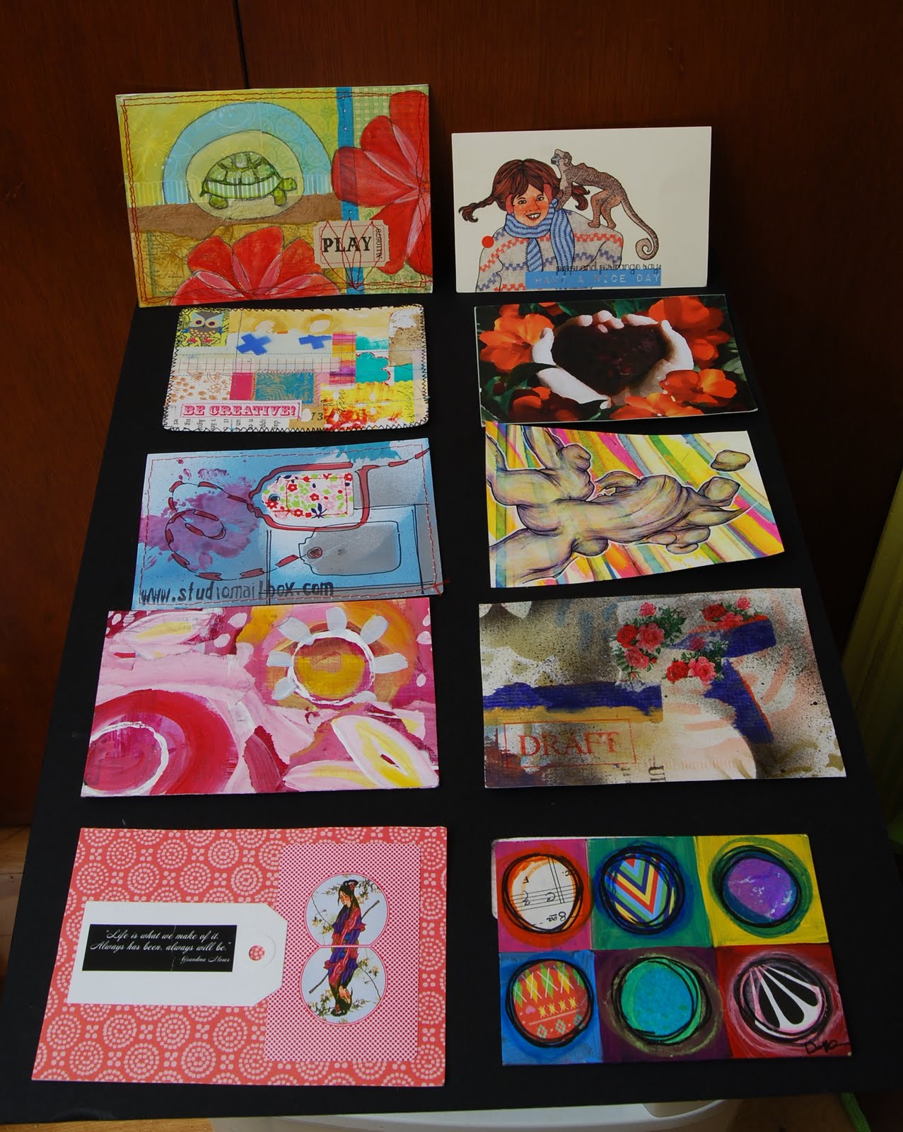 The Art of [being] MissKoolAid: Mail art - Art postal