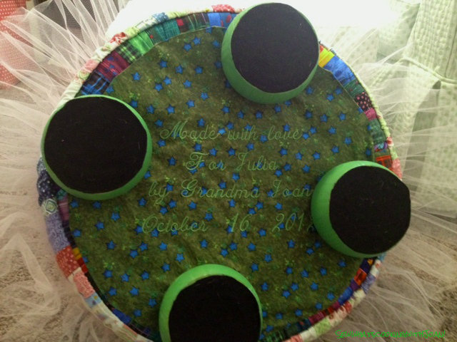 Sew what's cooking with Joan!: Miss Muffet sat on her Tuffet!