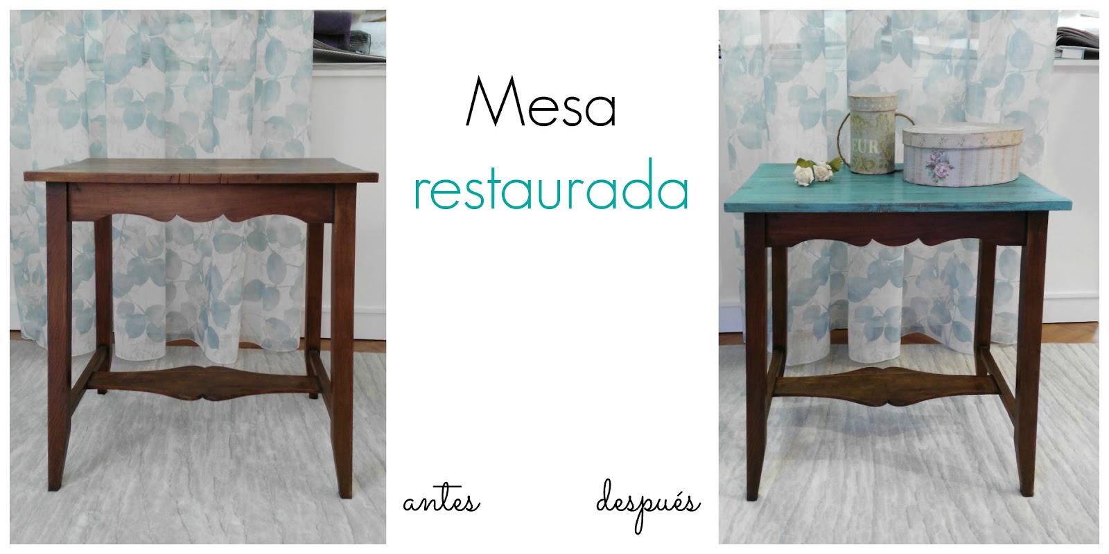 DIY: MESA VINTAGE RESTAURADA