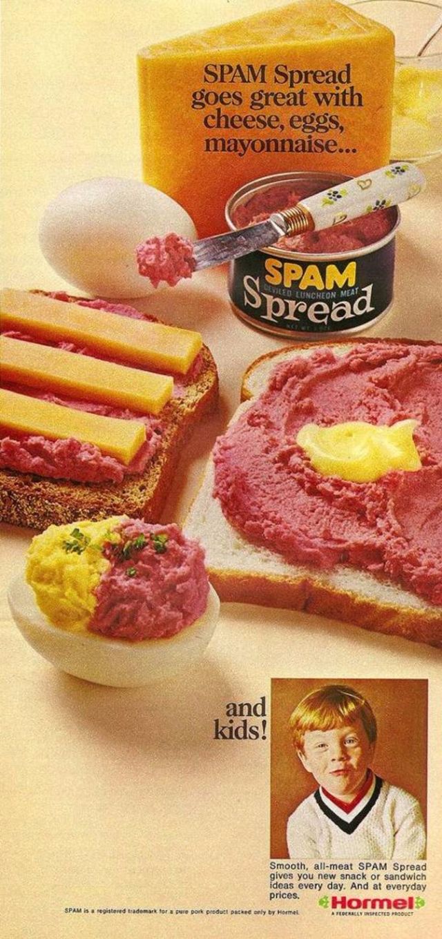33 Bizarre and Totally Outrageous Vintage Food Ads That Would Never Run ...