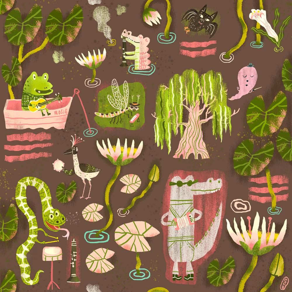 shoulda-woulda-coulda: Swamp song fabric