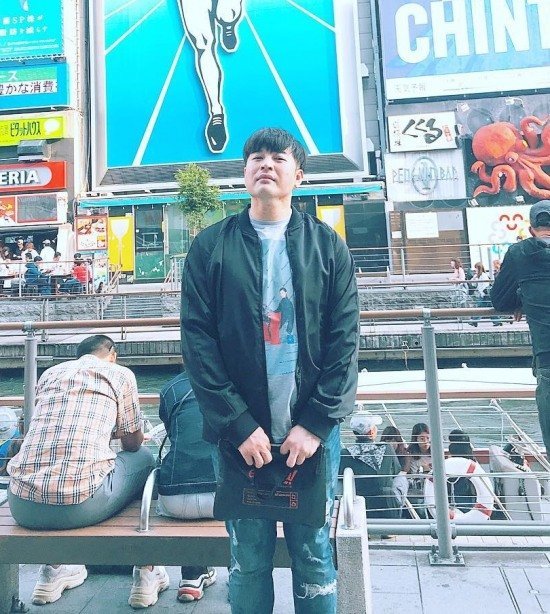 Shindong shows of his diet in progress