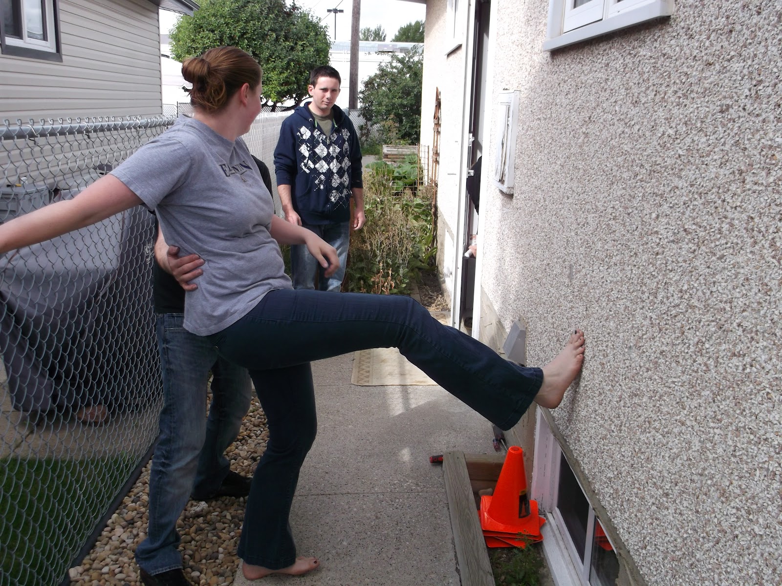 Sierra The Barefoot Girl Walking On Broken Glass