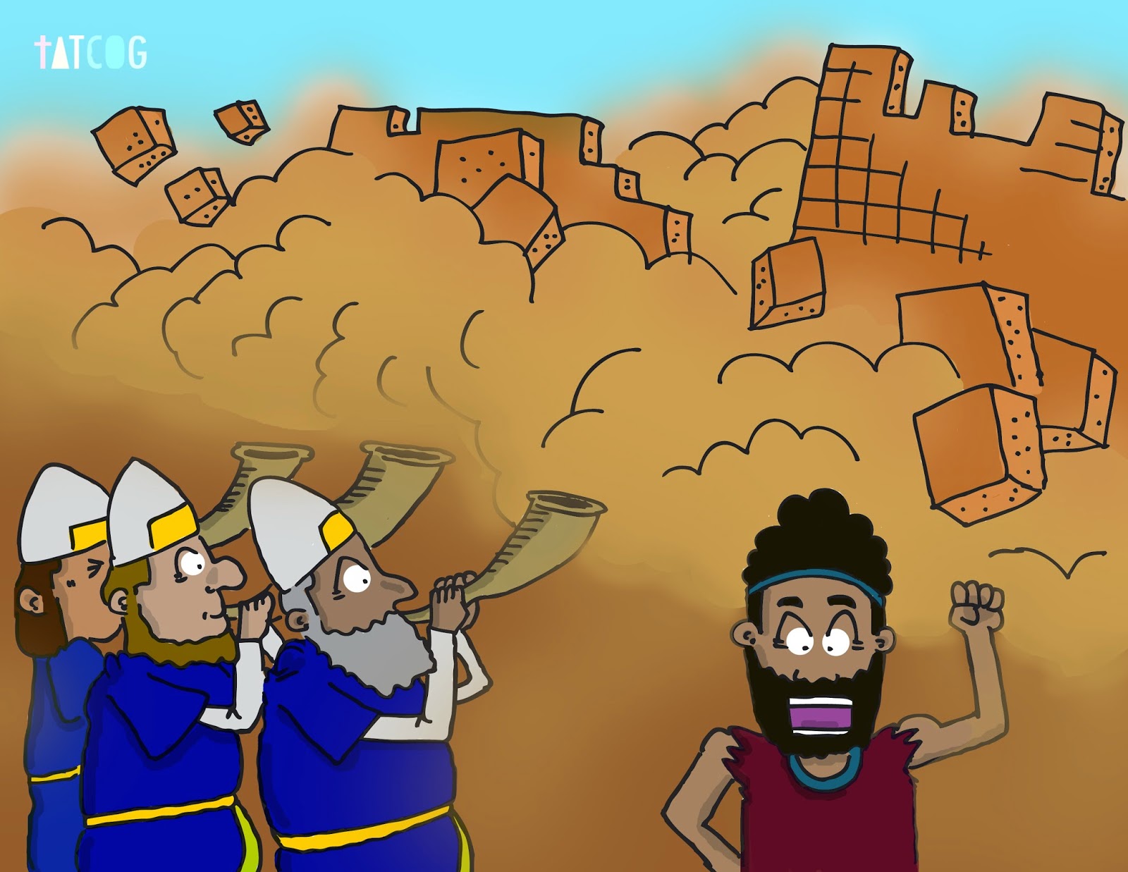 TATCOG SCHOOL: (34) Victory over Jericho