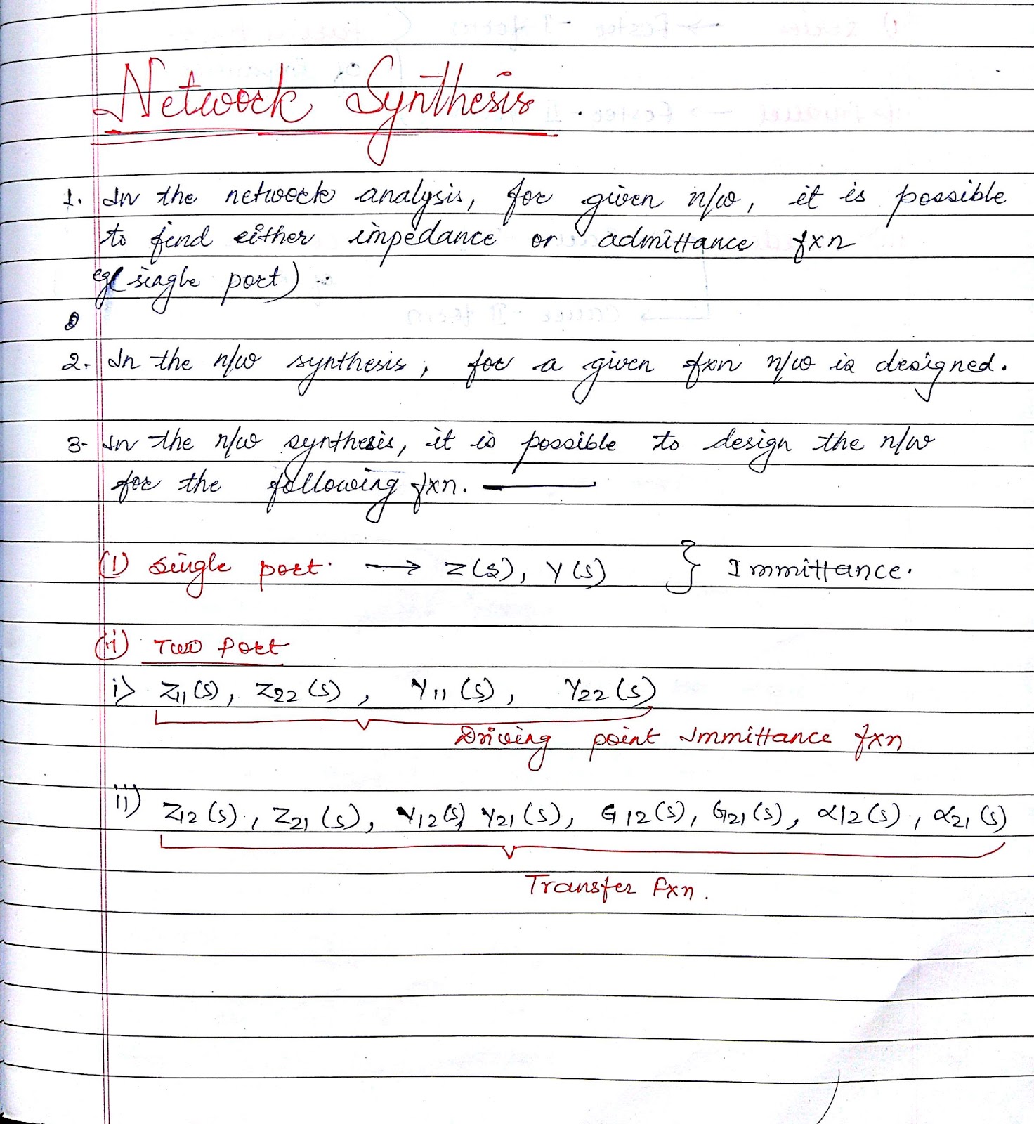 LC Foster and Cauer Forms ::: Circuit / Network Synthesis ~ SharmaGS