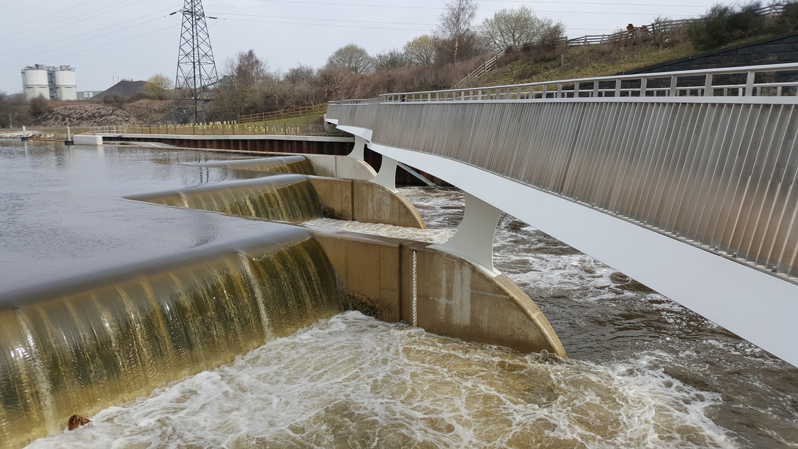 The Happy Pontist: Yorkshire Bridges: 21. Knostrop Footbridge, Leeds