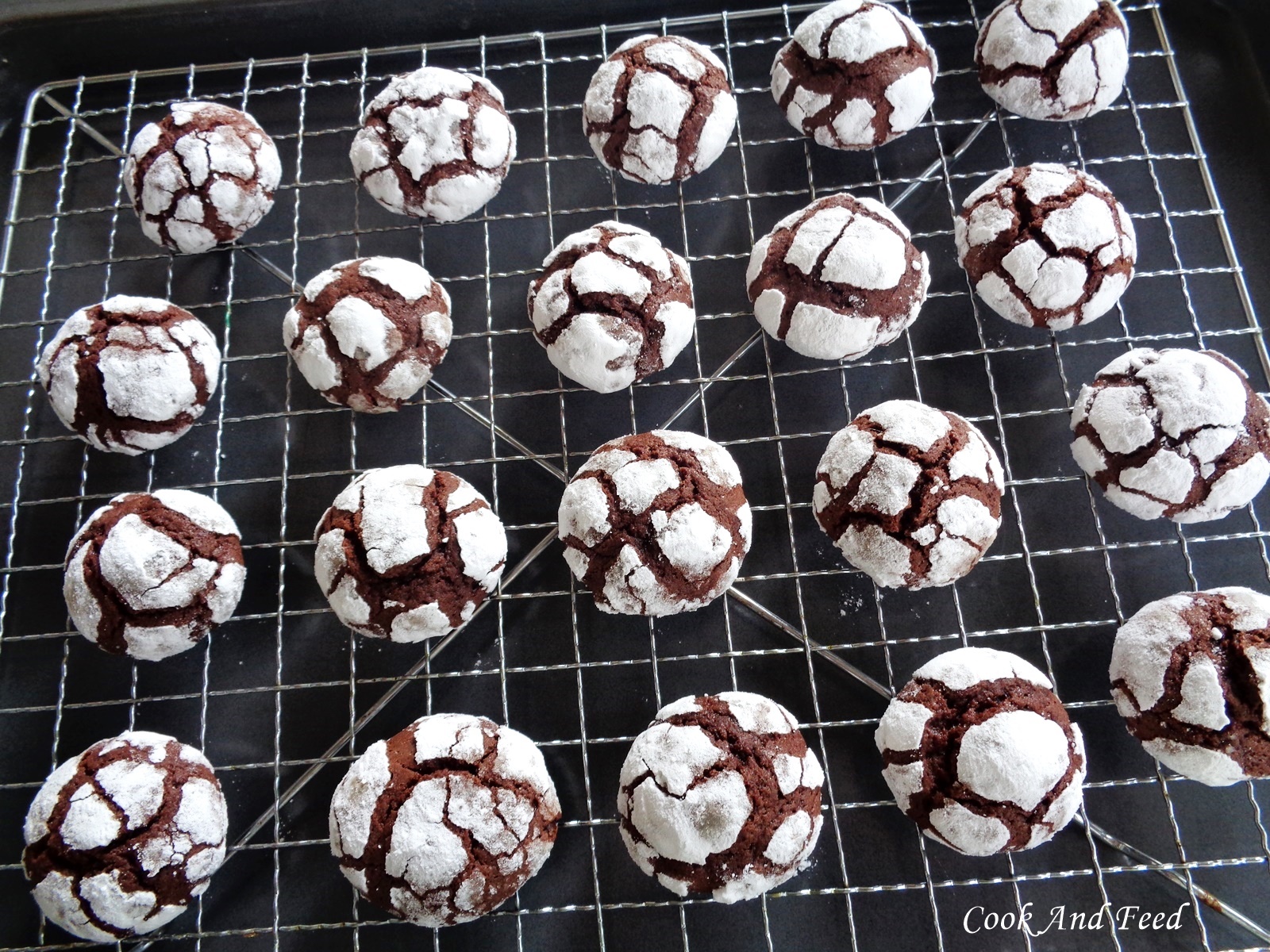 Μαλακά Σοκολατένια Μπισκότα/Soft Chocolate Cookies | Cook And Feed