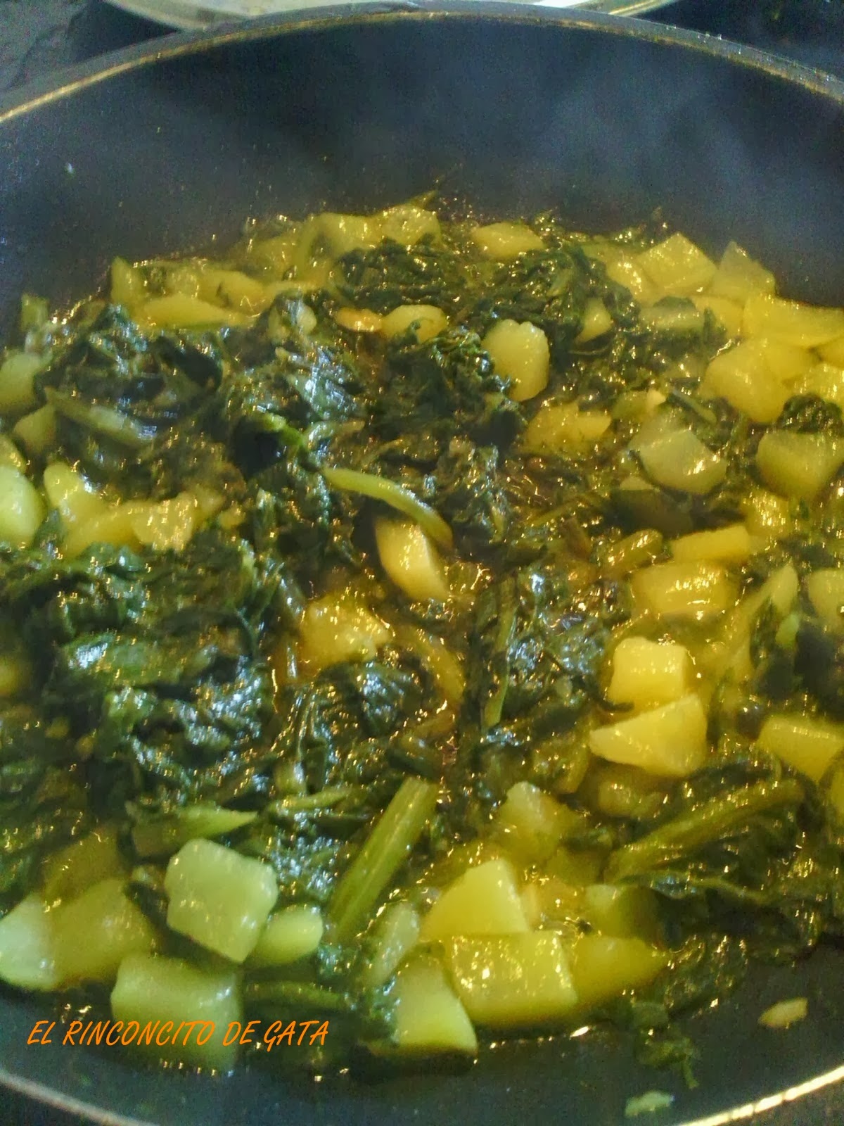 El Rinconcito De Gata: Acelgas Rehogadas