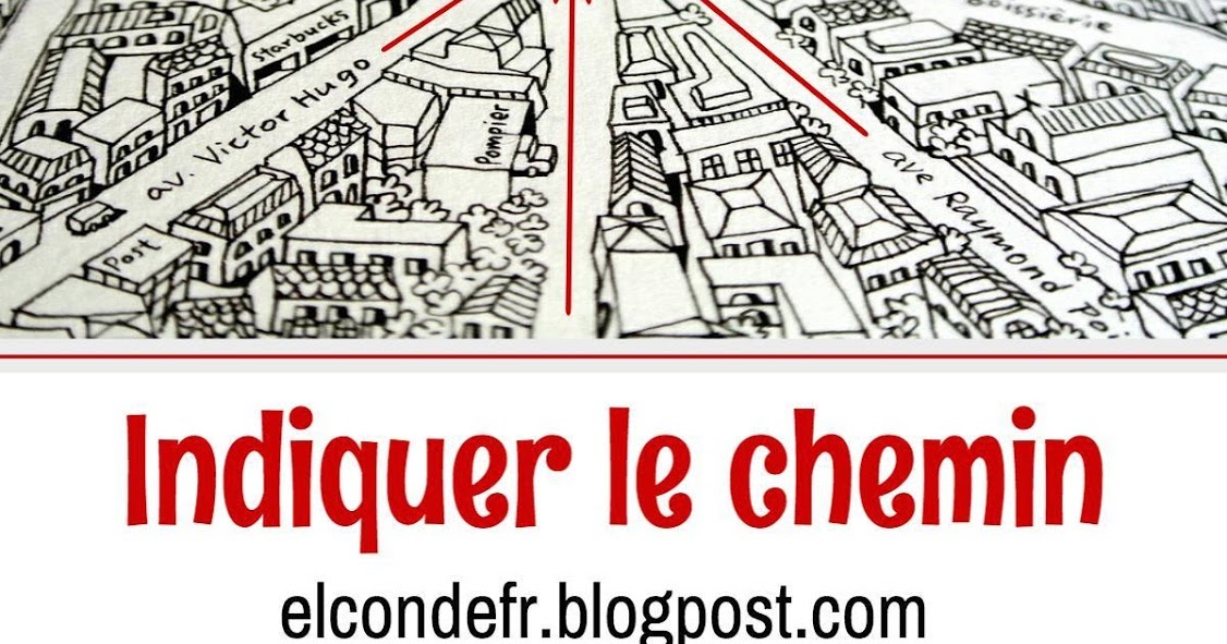 El Conde. fr: Indiquer le chemin