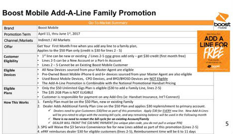 Boost family plan 4 lines - musclebery