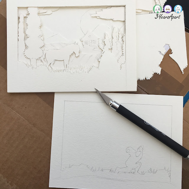 DIY: Layered Paper Cutout Valentine Tutorial (with Puzzle Option) | 3 ...