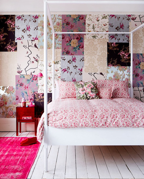 10 bellos ejemplos de paredes patchwork10 beautiful examples of ...