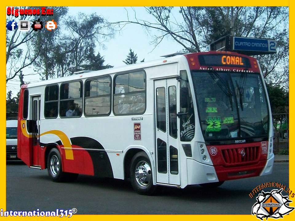 International315.: International Beccar Urviabus "Autobuses Mexico ...