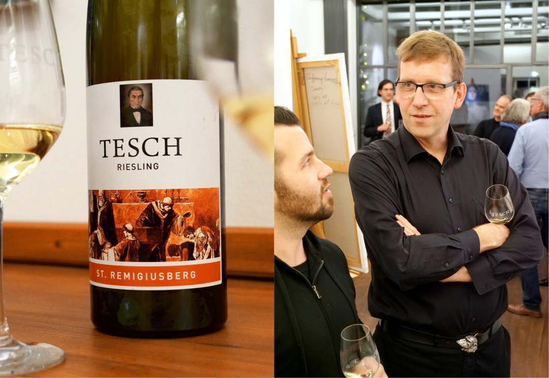 TESCH ROOTS - Kunst trifft Riesling oder das Heraufdämmern der Frage ...
