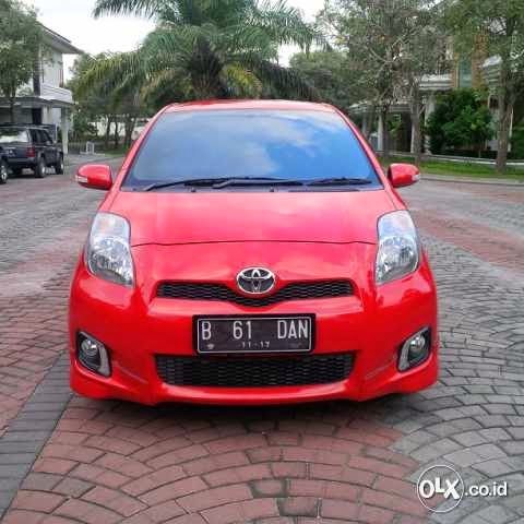 Toyota Yaris S Limited 2012 Merah - Toyota Bekas - Barang Second Tapi Bagus