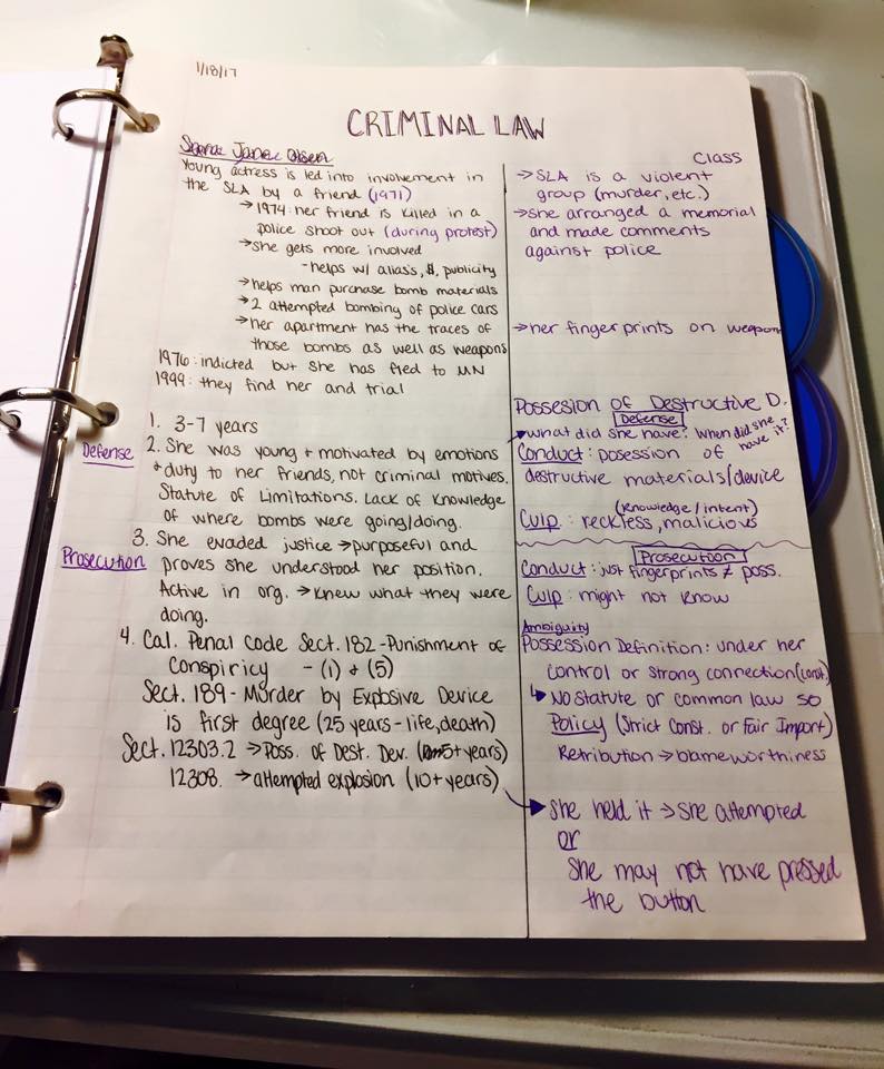 Everything You Need to Know about Taking Notes in Law School - The ...