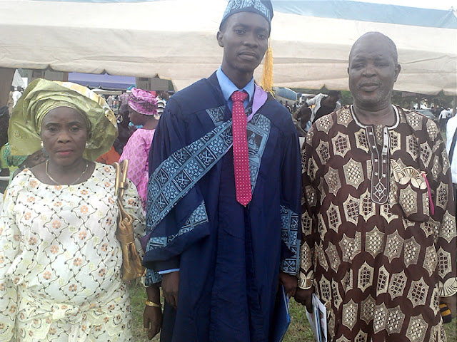 LASU Best student Arowosegbe Michael Aderibigbe's tearful story.